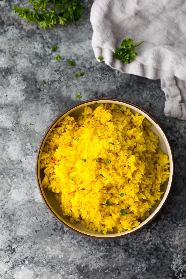 Turmeric Yellow Rice